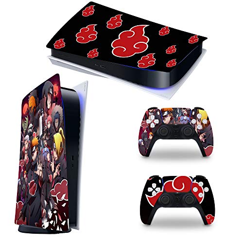 Ninja War PS5 Digital Edition Whole Body Vinyl Skin Sticker Decal Cover for Playstation 5 Digital Edition System Console and Controllers