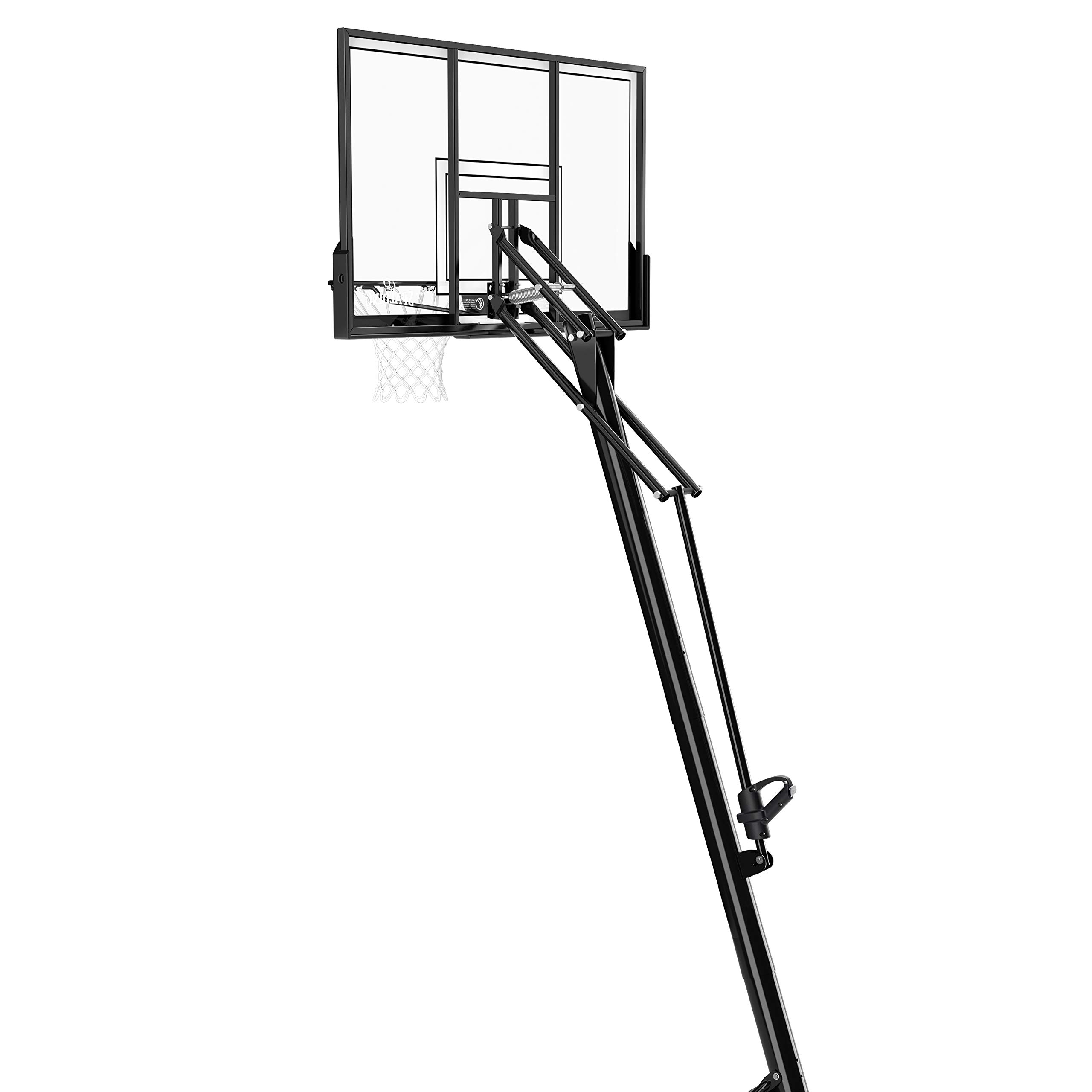 Spalding 52" Performance Acrylic Pro Glide Advanced® Portable Basketball Hoop