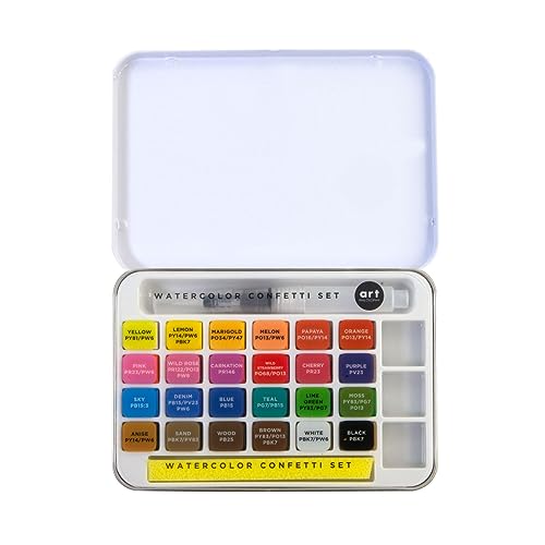 PRIMA MARKETING INC CONFETTI WATERCOLOR, 0, 26 Piece Set