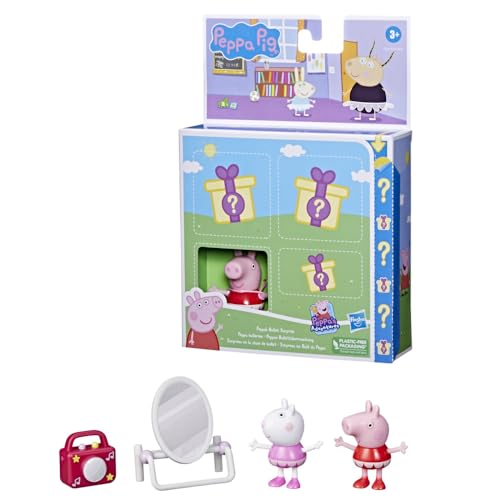 Peppa Pig Peppaās Adventures Peppaās Ballet Surprise Figure and Accessory Set, Preschool Toy for Kids Ages 3 and Up