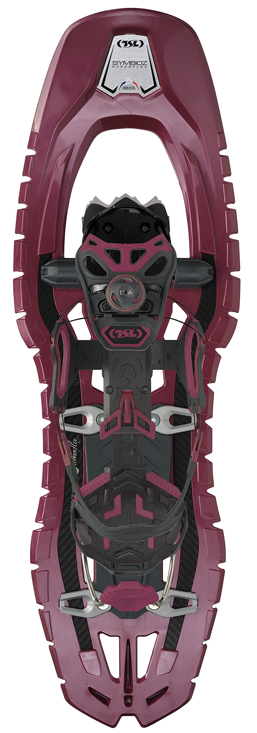TSL Symbioz Hyperflex Instinct Snowshoes for Hiking and Snowshoeing - Titan Black - Medium