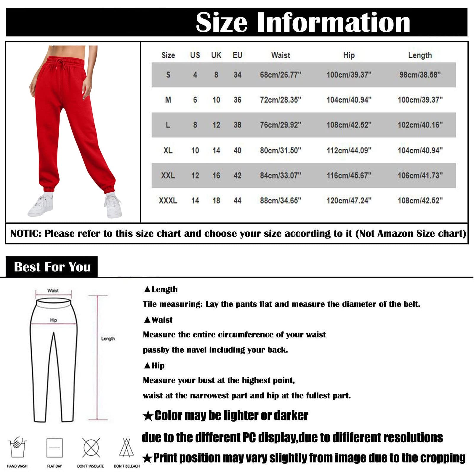Womens Sweatpants High Waisted Sporty Gym Active Jogger Pants Plus Size Y2k Jogger Sweats with Pocket A-Black