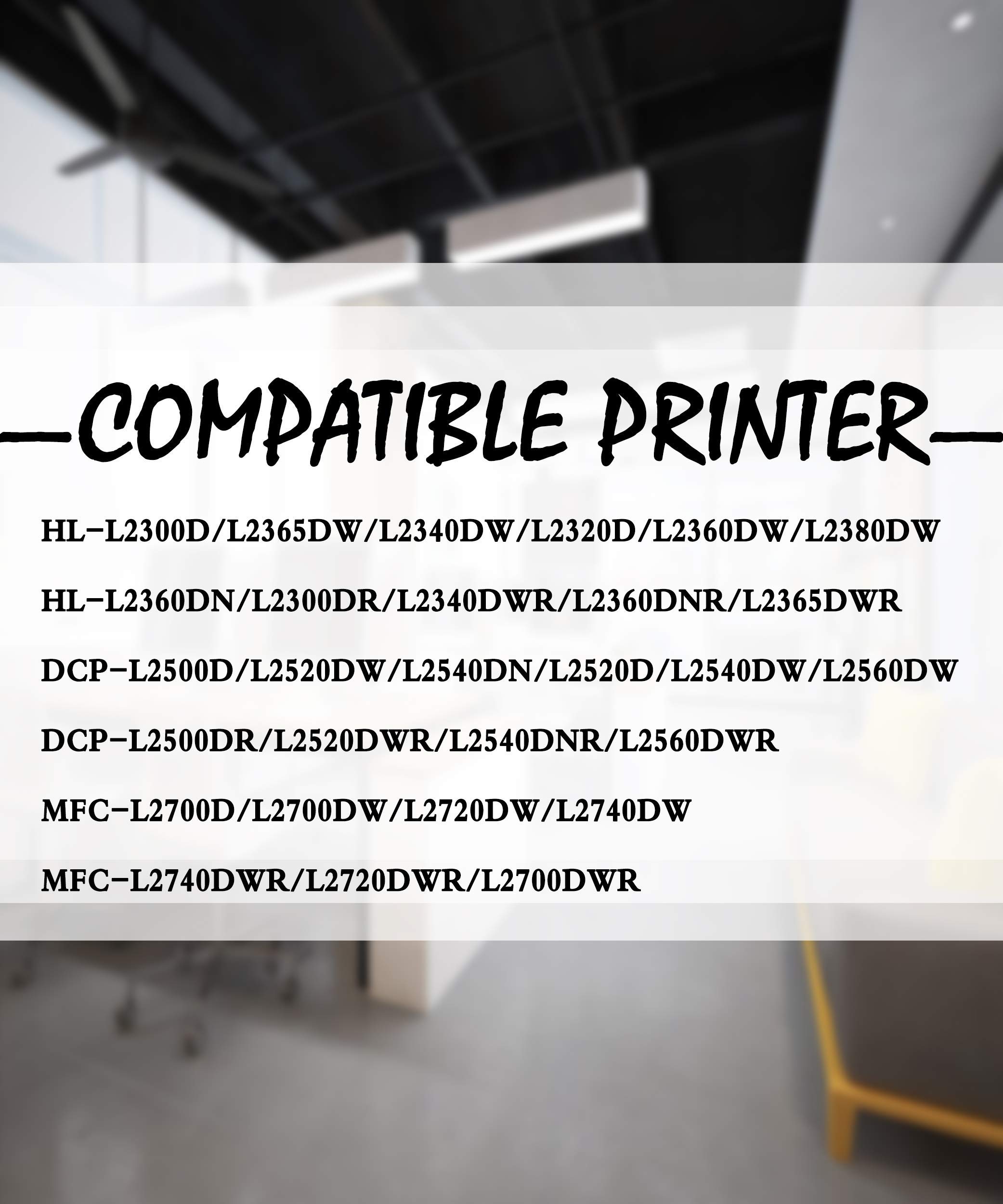 S G 2 Pack Compatible Toner Cartridge Replacement Brother TN-660 TN660 | Use with HL-L2380DW HL-L2300D HL-L2340DW MFC-L2685DW MFC-L2680W MFC-L2740DW DCP-L2540DW MFC-L2740DW Printers