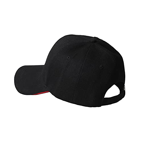 Universal Cap Car Logo Embroidered Men Women Adjustable Baseball Cap for Alfa Romeo Accessories, One Size Black