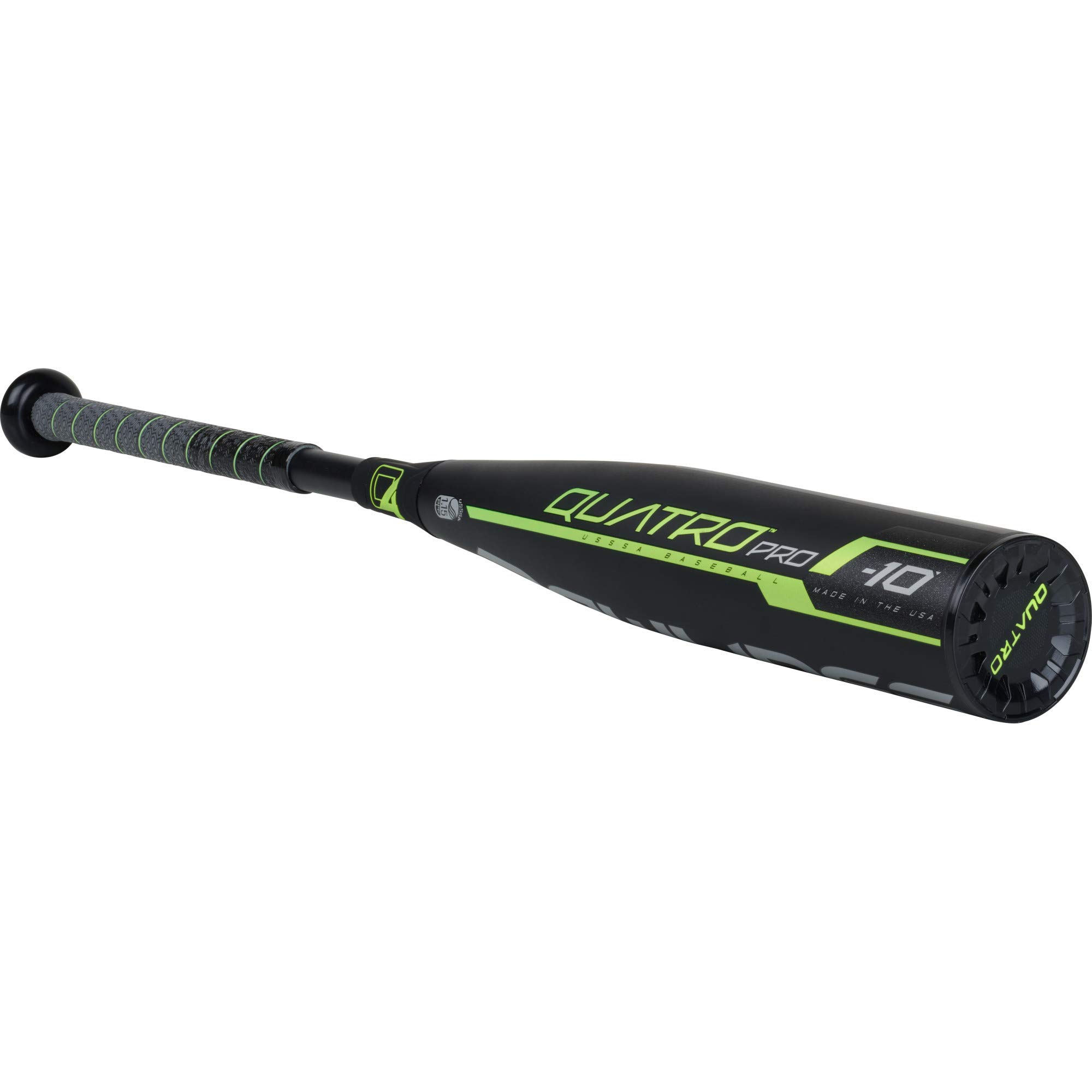 Rawlings 2019 Quatro Pro 2-3/4 USSSA Senior League Baseball Bat (-10), 29 inch / 19 oz