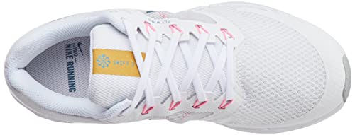 Nike Women's Run Swift 3 Sneakers, White/Aqua (Run Swift 3) Dr2698-100, 7.5