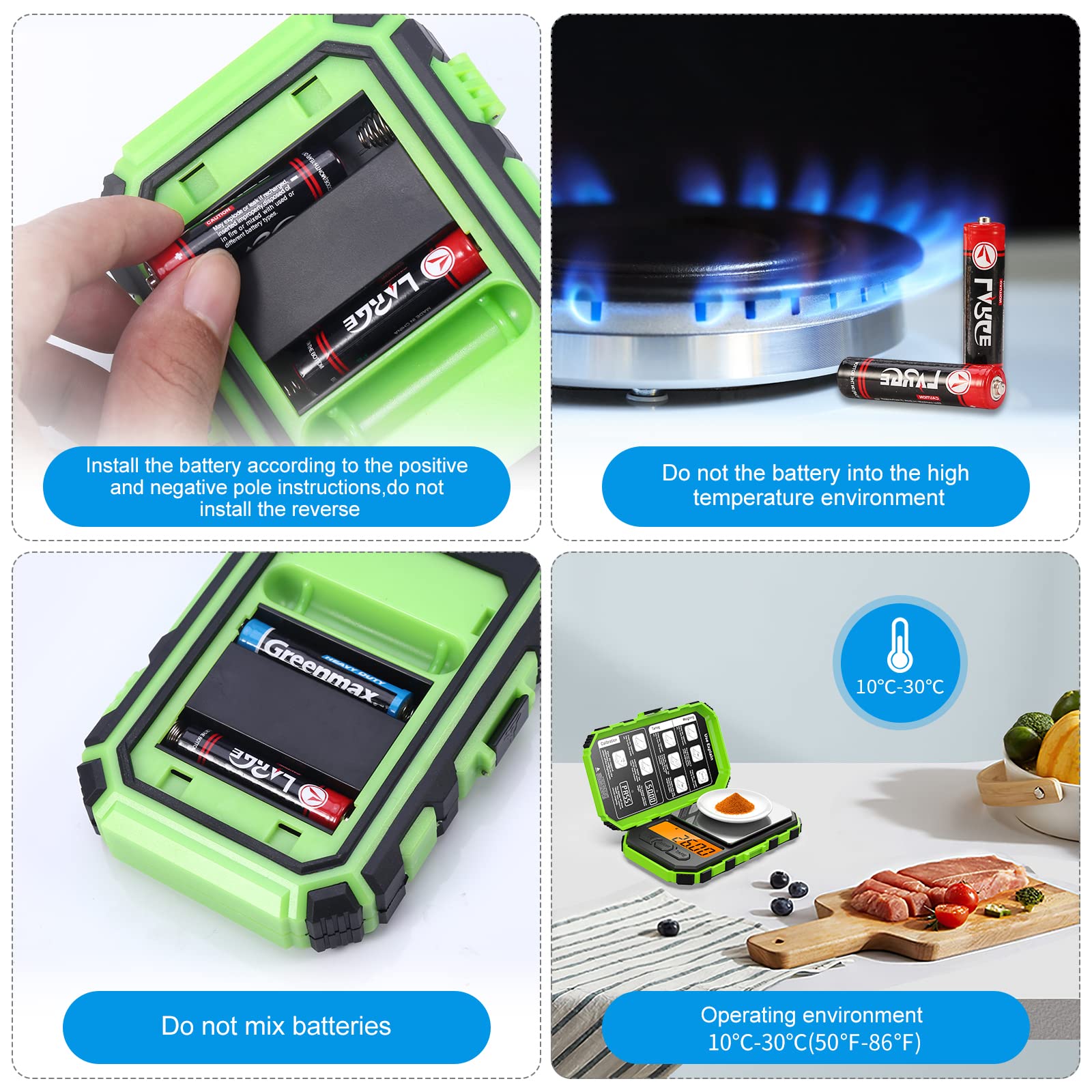 Newest Precision AMIR Pocket Scale 200g/0.01g for Home, Portable Digital Mini Food Scale Jewelry Scale Kitchen Scale Gram Scale Grains Scale, Backlit LCD, Green