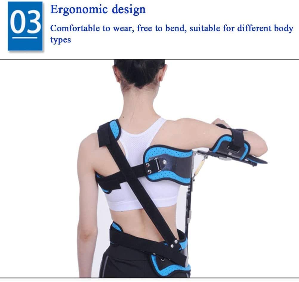 TSUSF Adjustable Shoulder Immobilizer Elbow Brace Arm Sling Shoulder Abduction Orthosis For Fracture And Dislocation Injury Support Shoulder Fixation