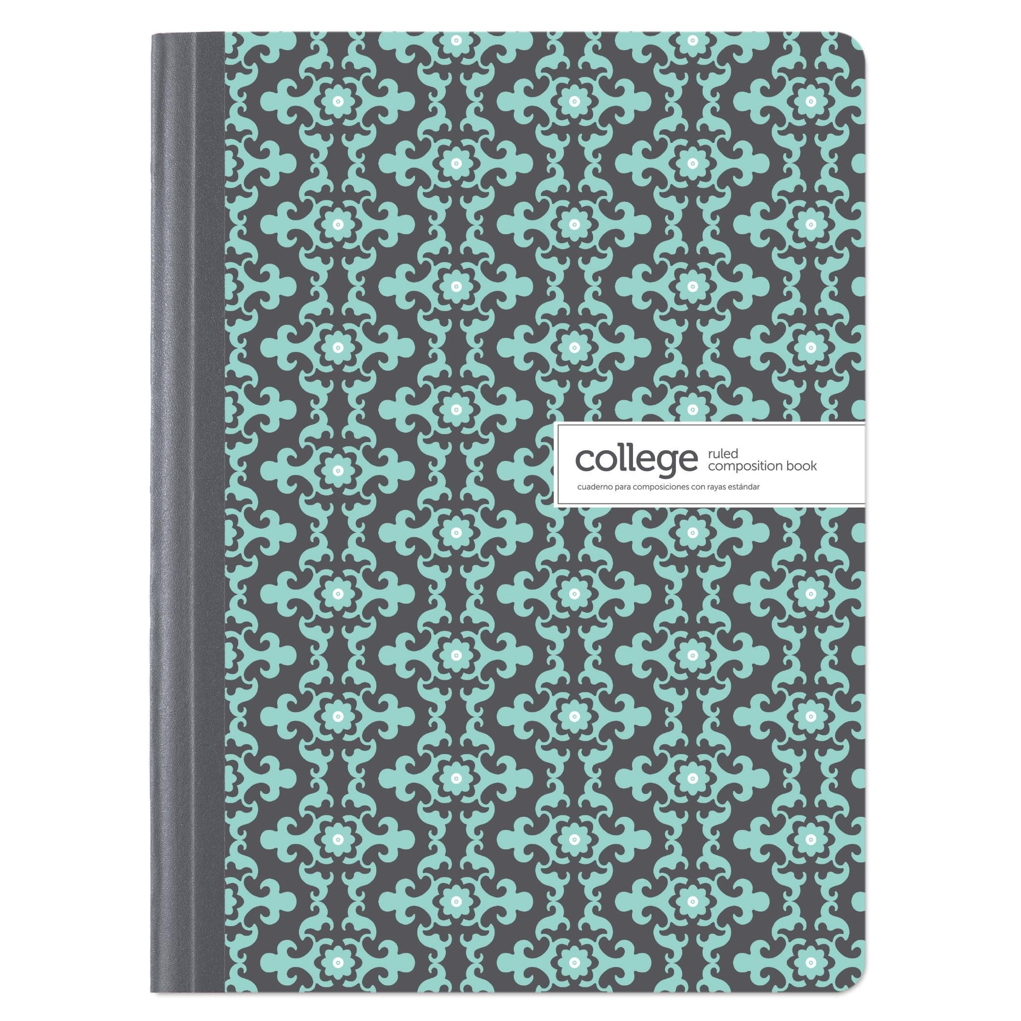 Office Depot® Brand Fashion Composition Notebook, 7 1/2" x 9 3/4", 1 Subject, College Ruled, 80 Sheets, Assorted Designs (No Design Choice)