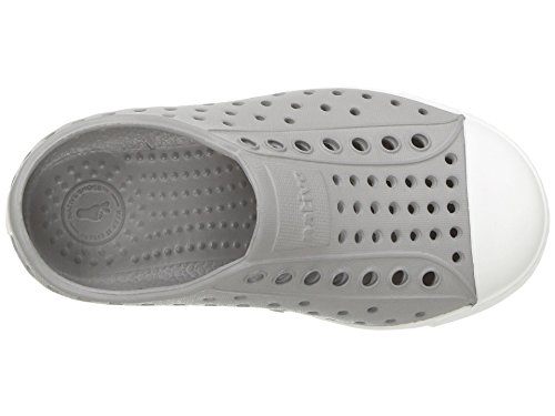 Native Kids unisex-baby Jefferson Water Shoe,pigeon grey/shell white,7 Medium US Toddler