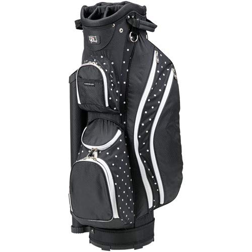 RJ Sports PARADISE 9" Deluxe Ladies Cart Bag, Polk A Dot, 9