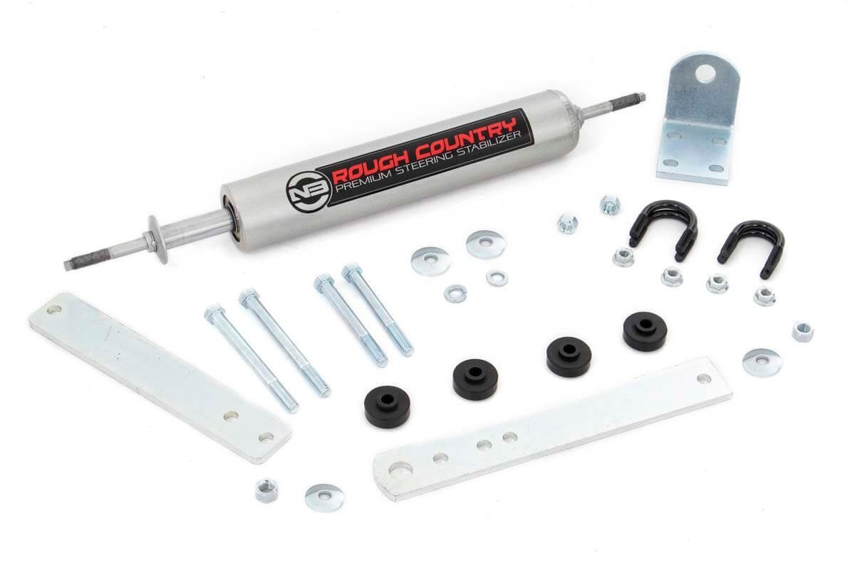 Rough Country N3 Steering Stabilizer for 1980-1998 Bronco/F-150/F-250-8734230