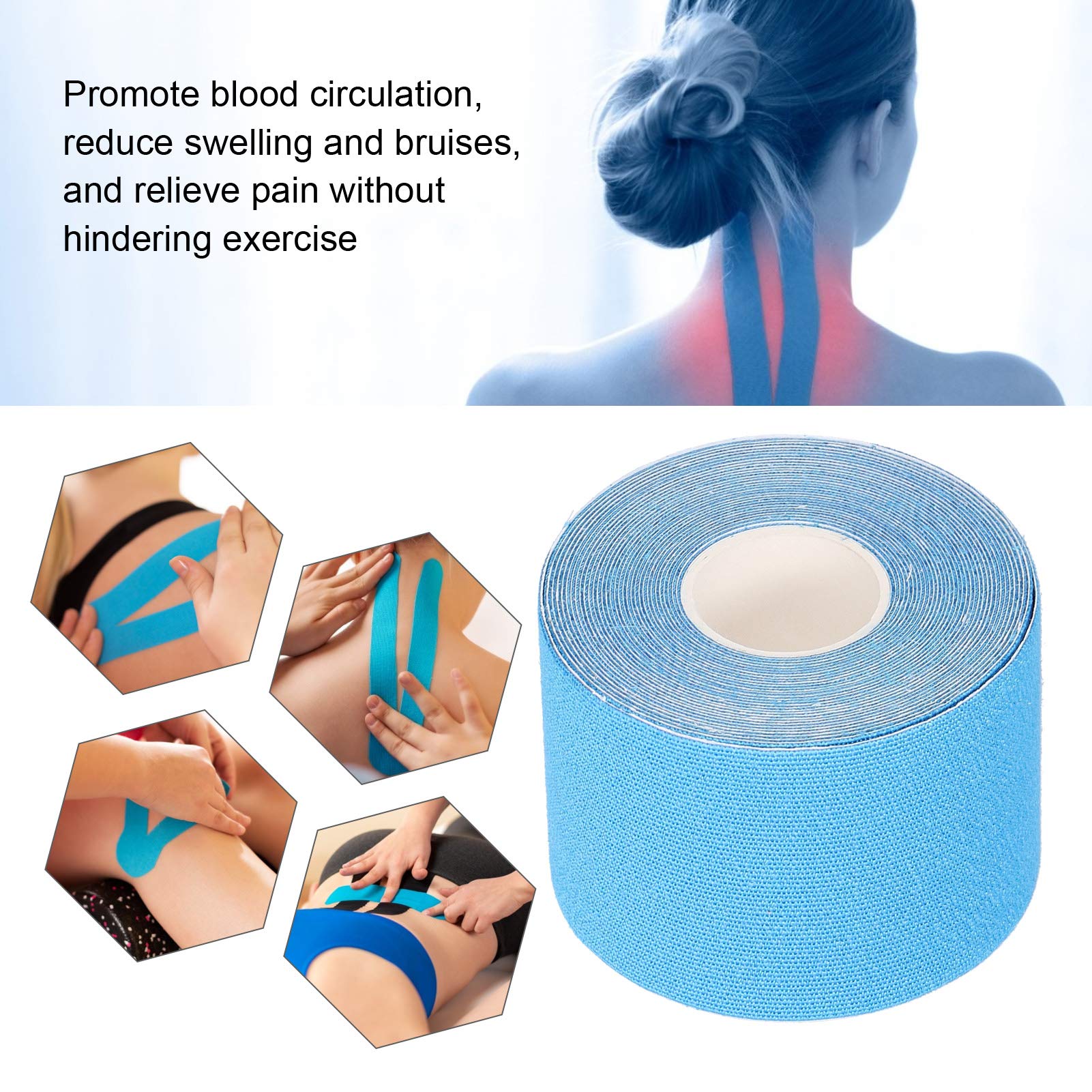 Sports Injury Tape, Kinesiology Recovery Tapes for Knee Ankle