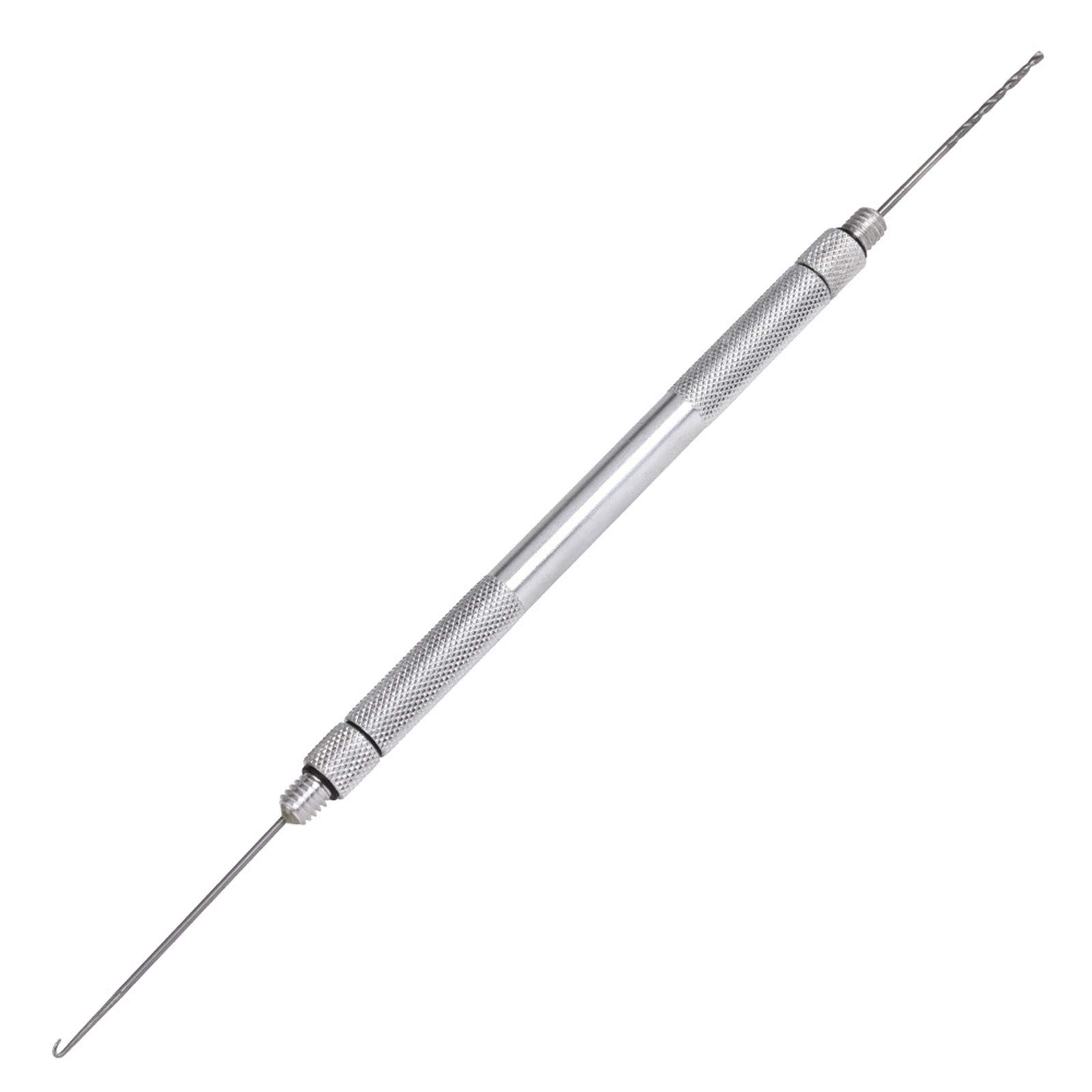sknsalfew Carp Fishing Rigging Bait Needle Tool Set, 5-in-1 Carp Fishing Tackle Kit, Bait Boilie Drill Stringer Needle with Nonslip Aluminum Alloy Handle