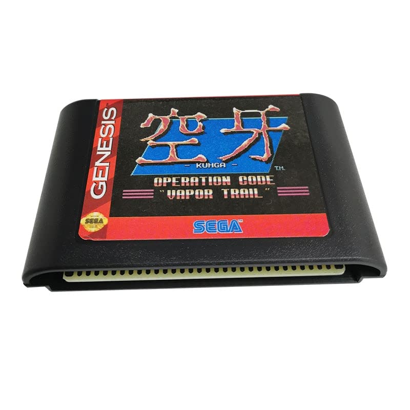 Vapor Trail-Games 16 Bit MD Game Card For PAL And NTSC Version