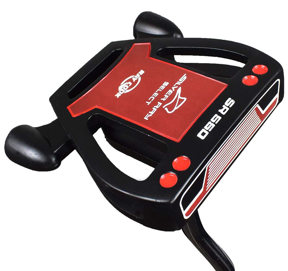 Ray Cook Golf LH Silver Ray Select SR550 Black Putter 35" (Left Handed)