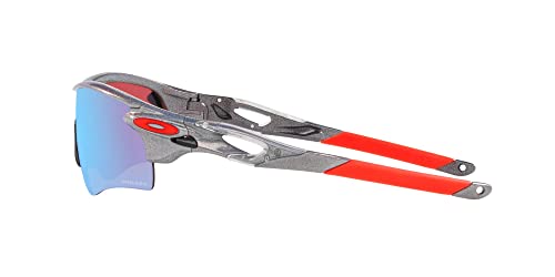 Oakley Men's Radarlock Path (A) Rectangular Sunglasses, Space Dust/Prizm Snow Sapphire, 55 mm