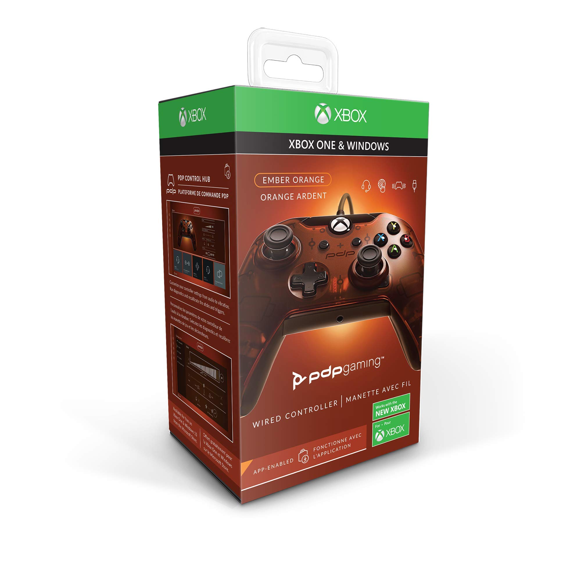 PDP Wired Controller - Orange (Xbox One/PC)