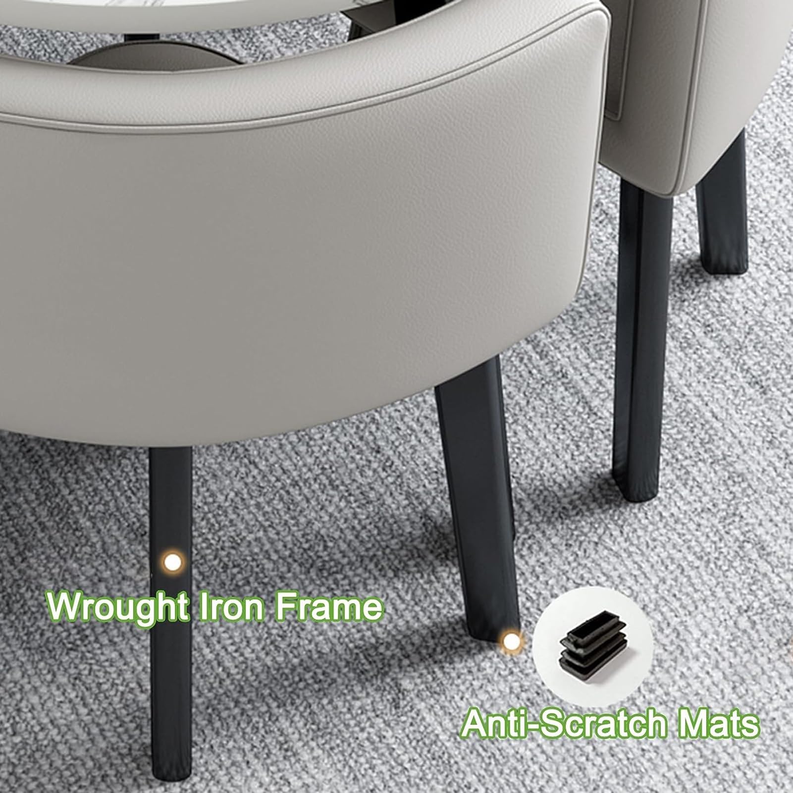 Office Reception Room Club Table,Coffee Table and Chair Set,Kitchen Dining Table Set for 4,Small Conference Room Tables Simple Office Table Round Furniture Table and Chair Set Save Space (Color : F,