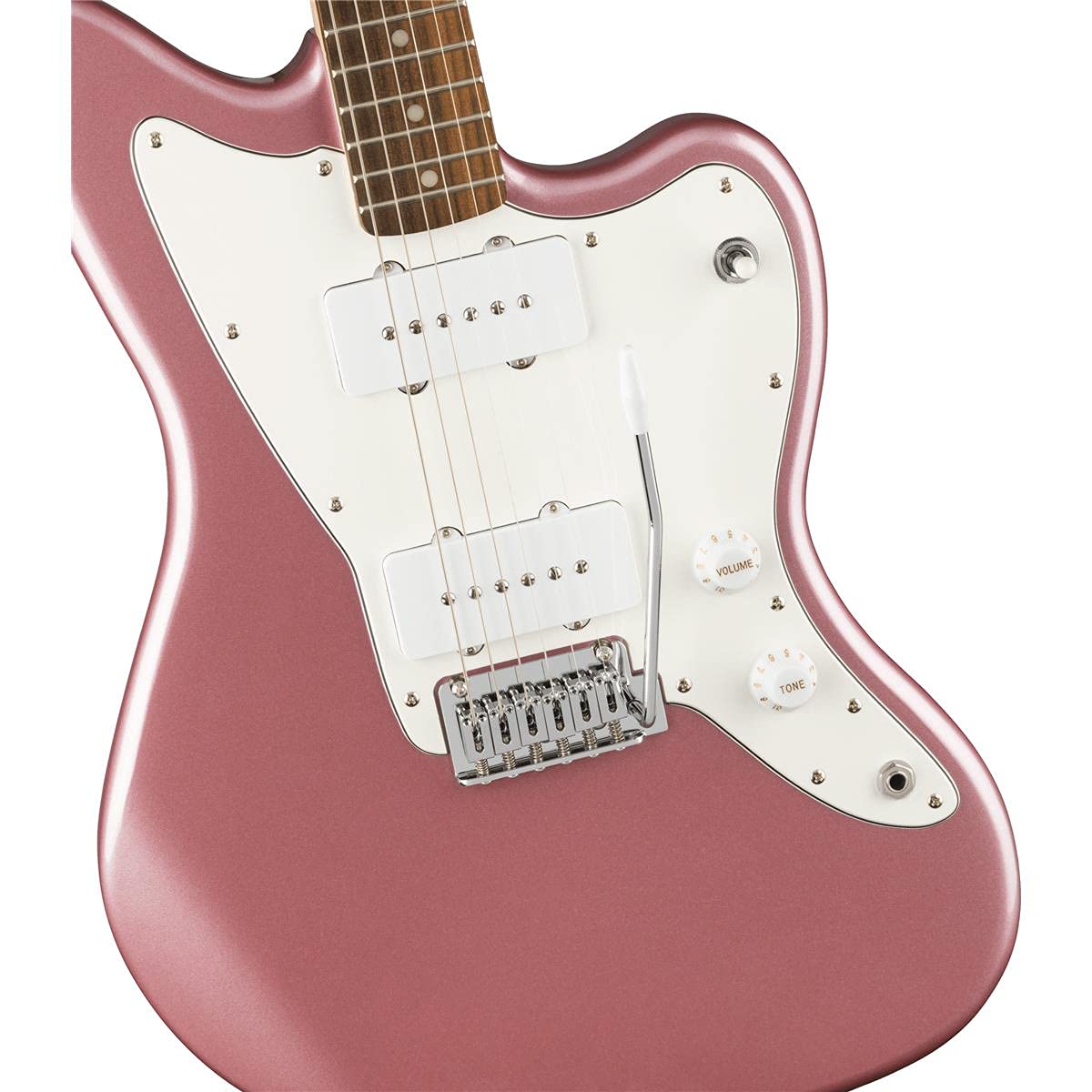 Squier Affinity Series Jazzmaster Electric Guitar, with 2-Year Warranty, Burgundy Mist