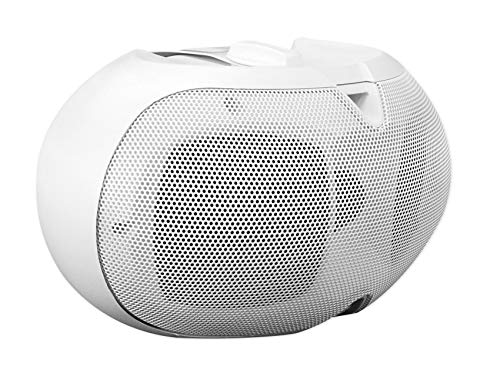 Rockville D4-8 White Dual 4" 8 Ohm Wall Mount Swivel Outdoor Home Patio Speaker