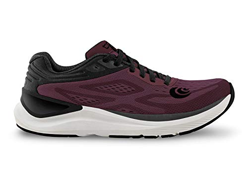 Topo Athletic Women's Ultrafly 3 Breathable Road Running Shoes, Wine/Black, Size: 9.5