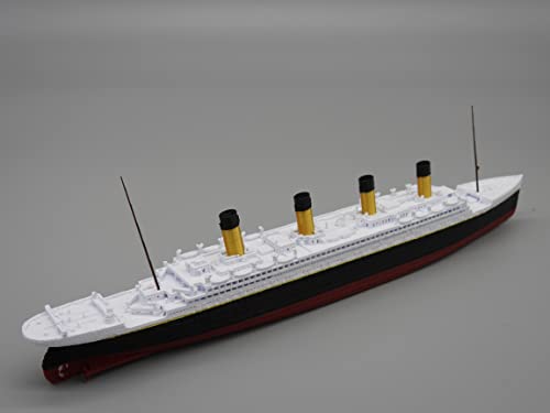 RMS Olympic Model - Highly Detailed Replica Historically Accurate No Assembly Required - 1 Foot in Length