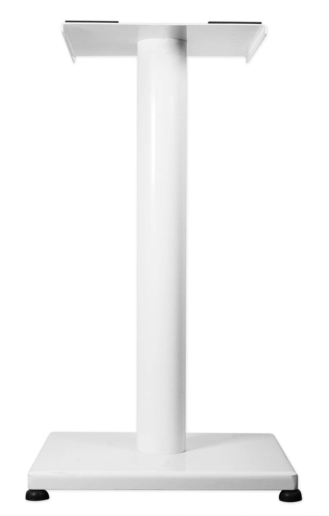 ROCKVILLE Pair RS29W 29" Steel Bookshelf Speaker/Studio Monitor Stands-White V2