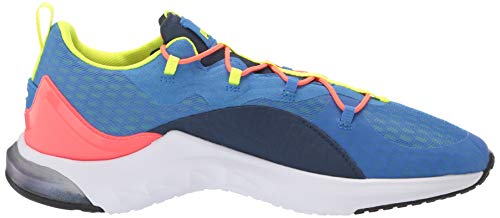 Puma Men's LQDCELL Hydra Sneaker, Palace Blue-Lava Blast-Yellow Alert, 7 M US