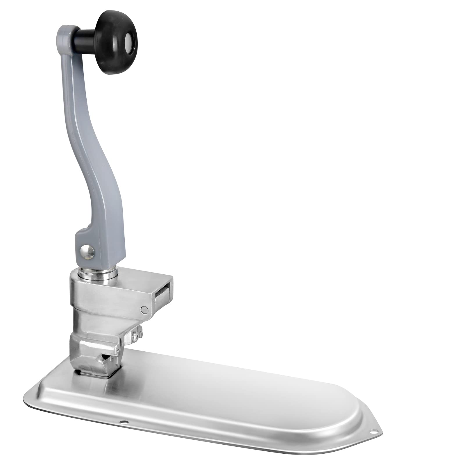 VEVOR Commercial Can Opener, 23.2"/59cm Long, Stainless Steel Manual Table Can Opener for Up to 15.7"/40cm Tall, Fixed with Clamp or Screws, Ergonomic Swing Handle & One Spare Knife, for Restaurants
