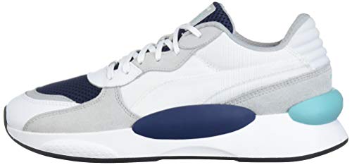 PUMA RS 9.8 Sneaker, White-Peacoat-h, 11.5 M US