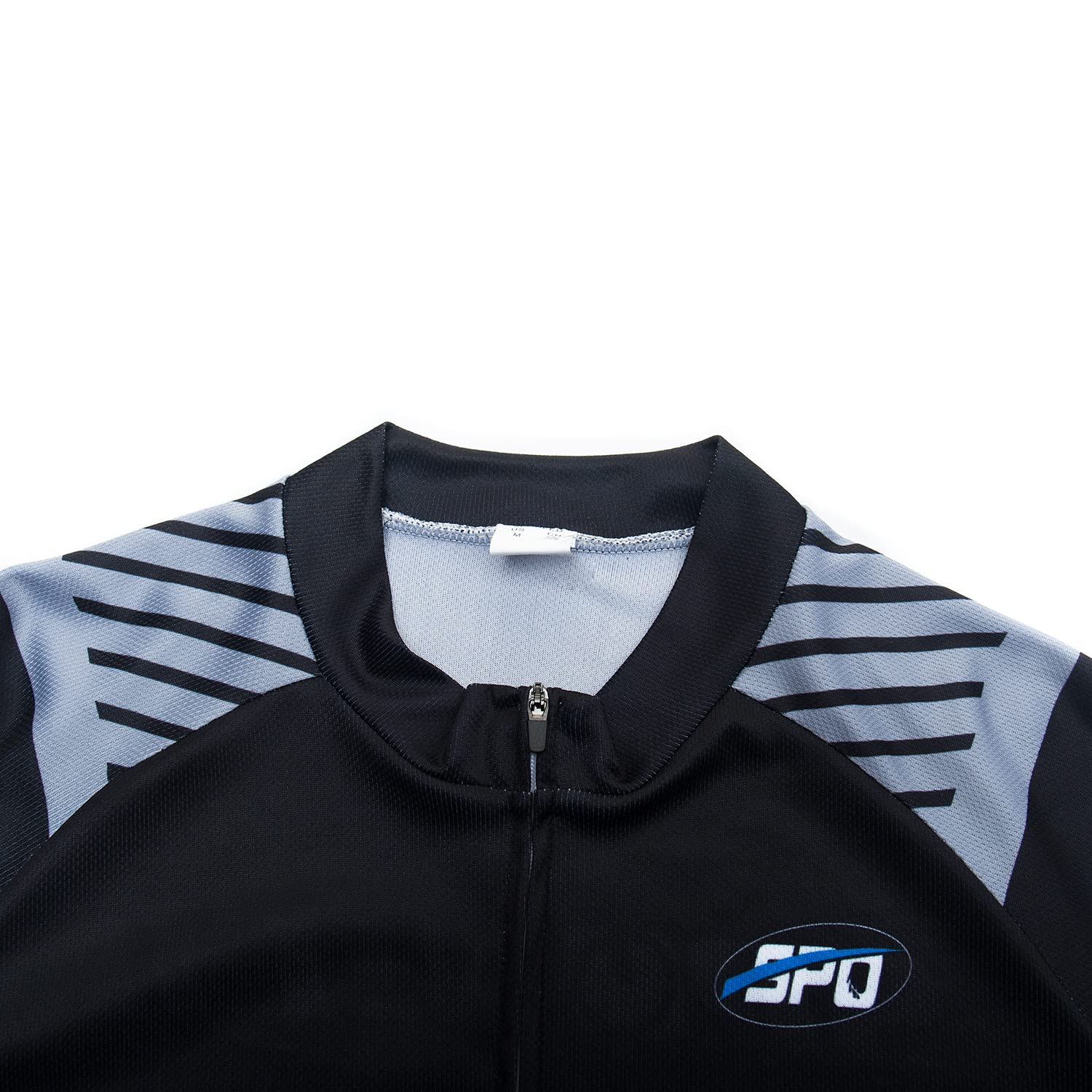 sponeed Bike Jersey for Men Cycling Shirts MTB Road Black XL