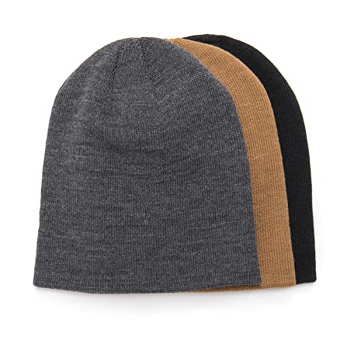 MUK LUKS mens Adult Cold Weather Hat, Multi, One Size US