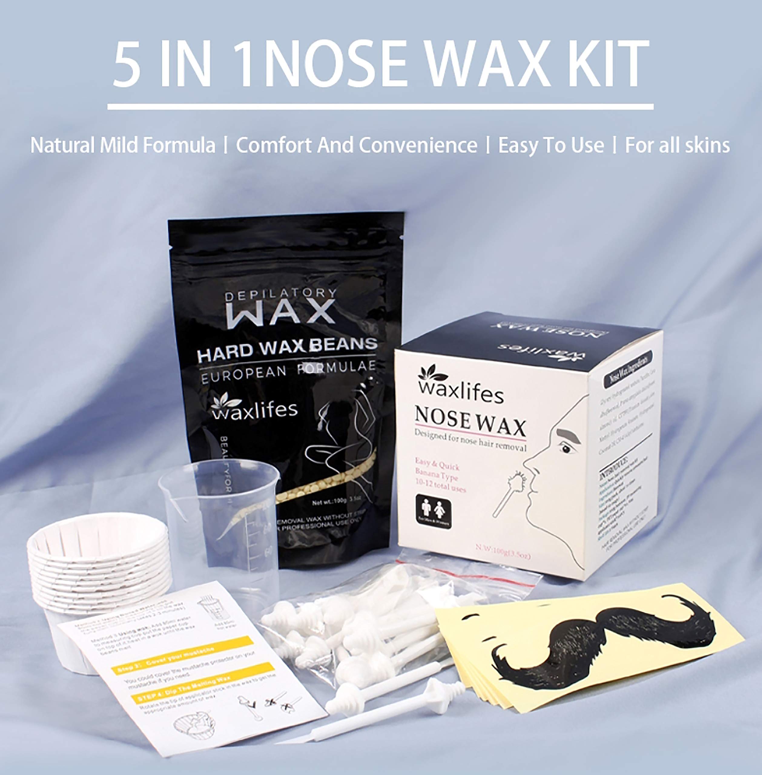 Nose Wax Hair Removal for Men and Women Safe, Quick, and Painless