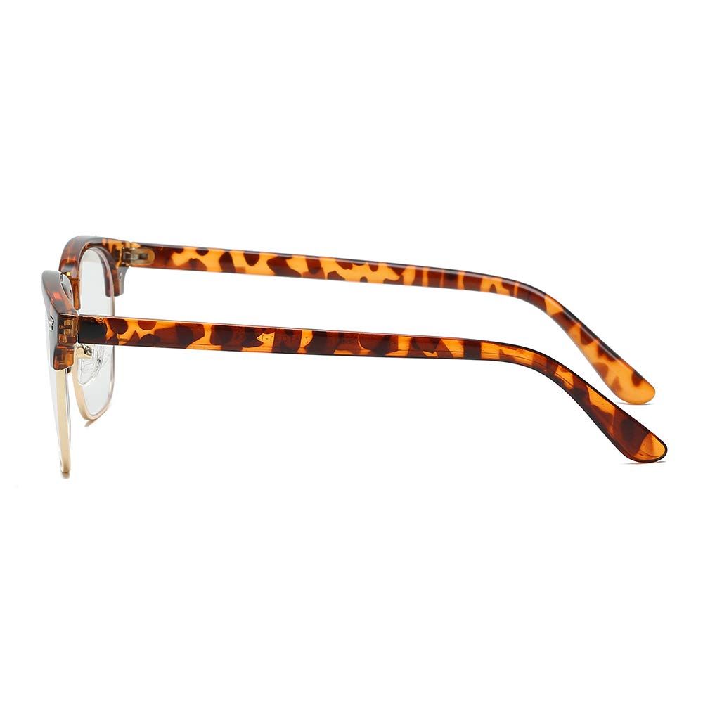 Nother Blue Blocker Glasses For Women/Men, Blue Light Blocking Glasses,Computer Screen Glasses, Anti Glare, TV Glasses, Stylish Square Frame, Eye Anti-Strain(Hawksbill Gold Frame)