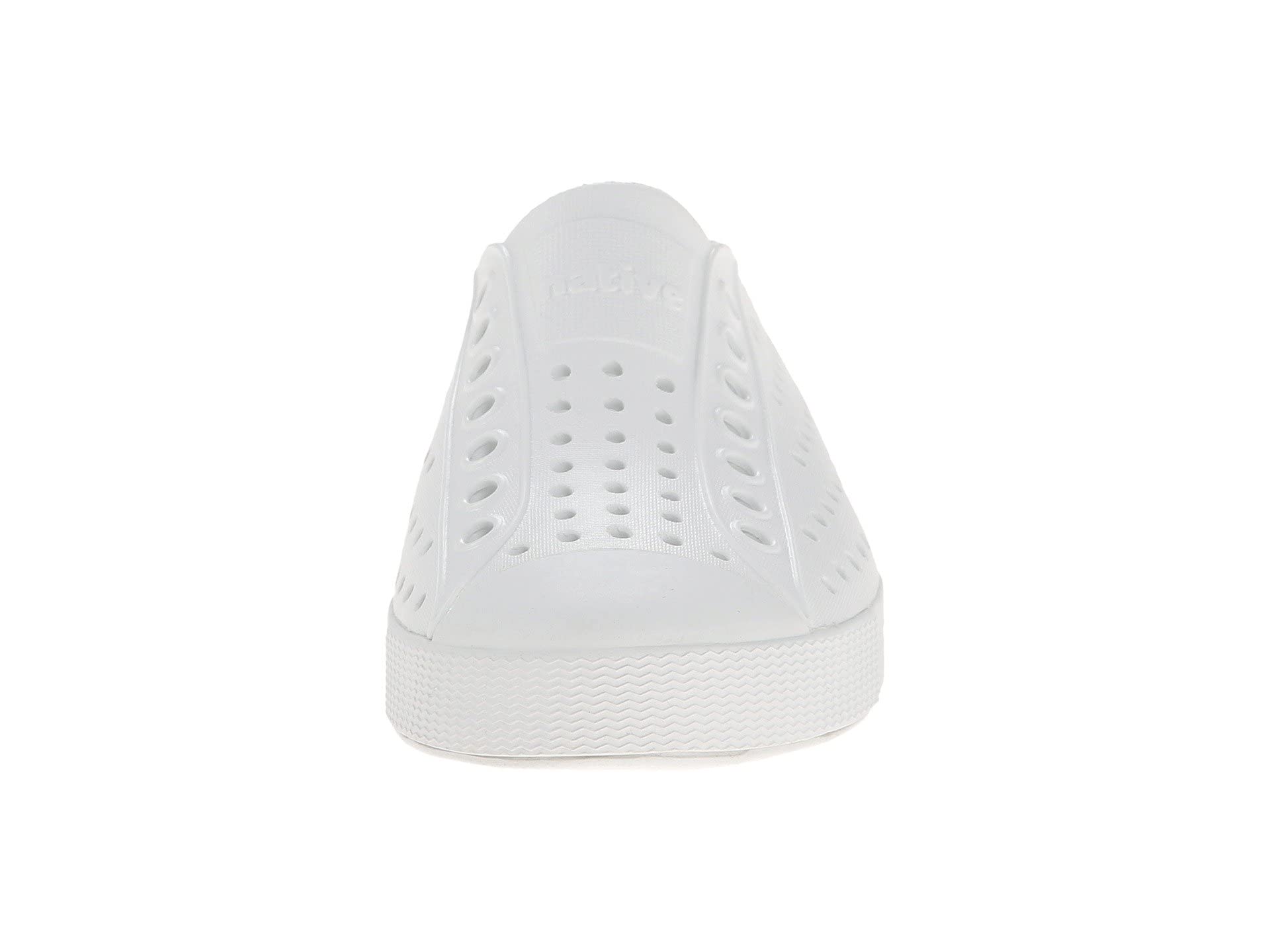 Native Shoes, Jefferson, Lightweight Sneaker for Adults, Shell White/Shell White, 9 M US Women/7 M US Men