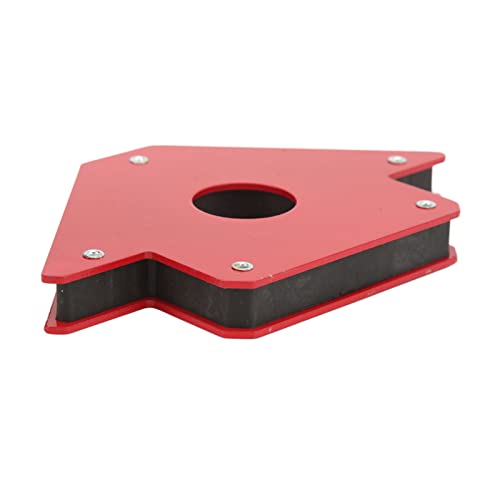 Welder Positioner Power Tool, Magnetic Welding Setup Holder Carbon Steel Compact 4 Pcs 50LB Easy Operation with Grip Hole for Hanging
