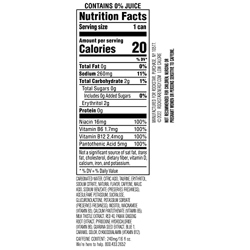 Rockstar Pure Zero Energy Drink, Grape, 0 Sugar, with Caffeine and Taurine, 16oz Cans (12 Pack) (Packaging May Vary)