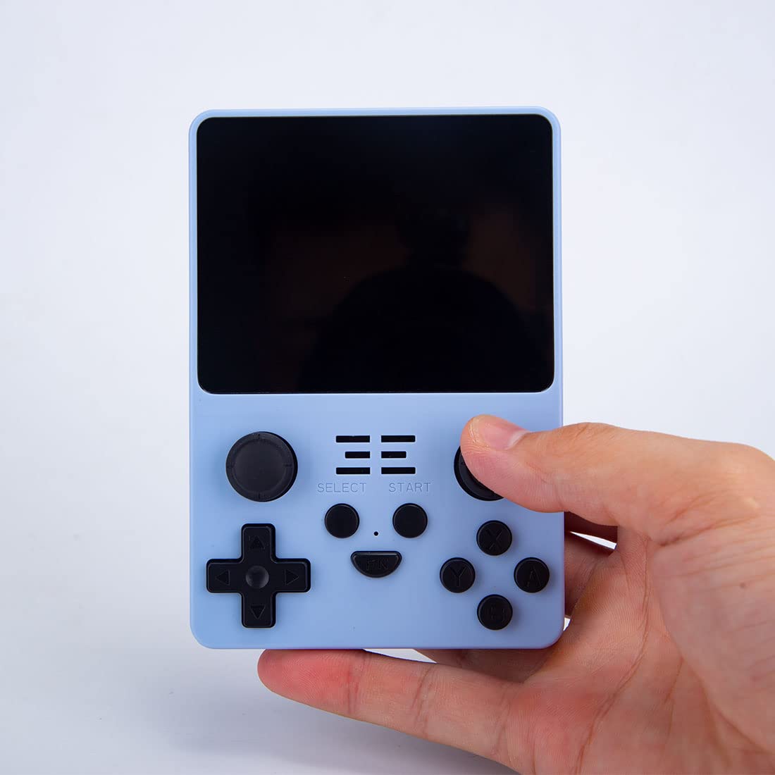 ZOSTER Powkiddy RGB20S Handheld Game Console Portable Retro Built in 20,000 Games 16G+128G 3.5 Inches IPS Screen Open Source System Arcade Game Console Toy Gift for Kids Adults