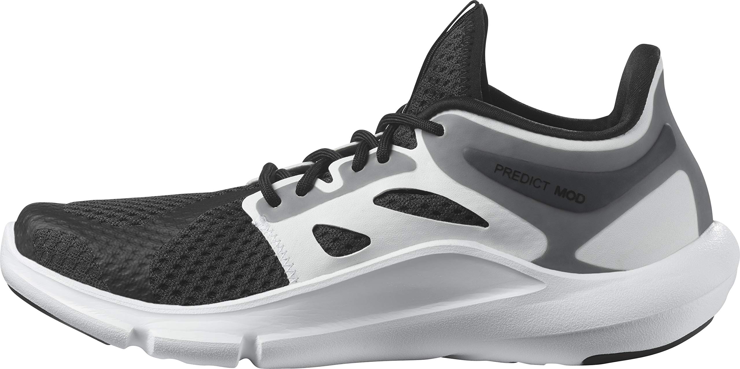 Salomon Predict MOD Running Shoes for Women, Black/White/White, 11