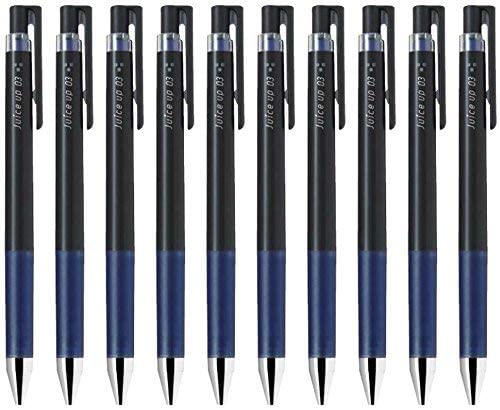 Pilot juice up 03 Retractable Gel Ink Pen, Hyper Fine Point 0.3mm, Blue Black Ink, Value Set of 10