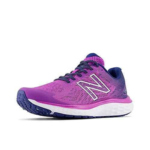 New Balance Women's Fresh Foam 680 V7 Running Shoe, Cosmic Rose/Night Sky/Silver Metalic, 7.5