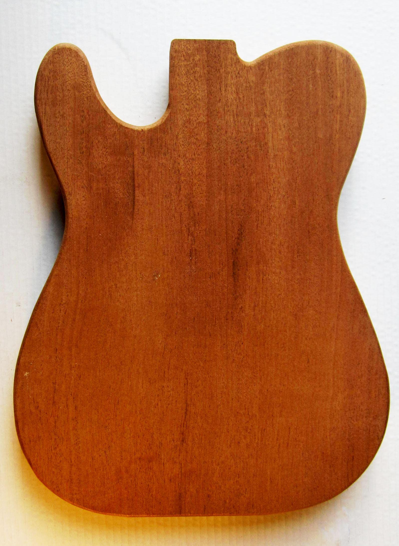 Supra-Tone Electric guitar body, TL style, unfinished, Mahogany, Made in USA