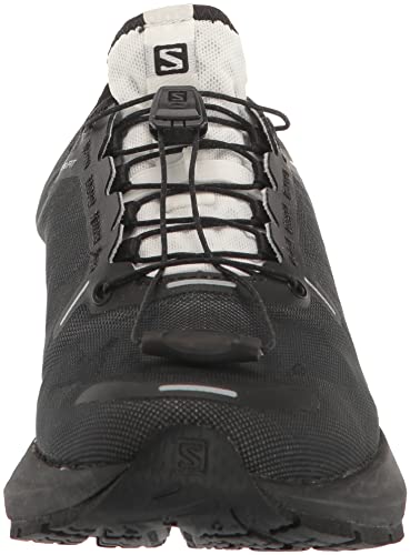 Salomon Unisex Sonic 4 Gore-TEX Running Shoes Road, Black/White/Black, 10 US Men