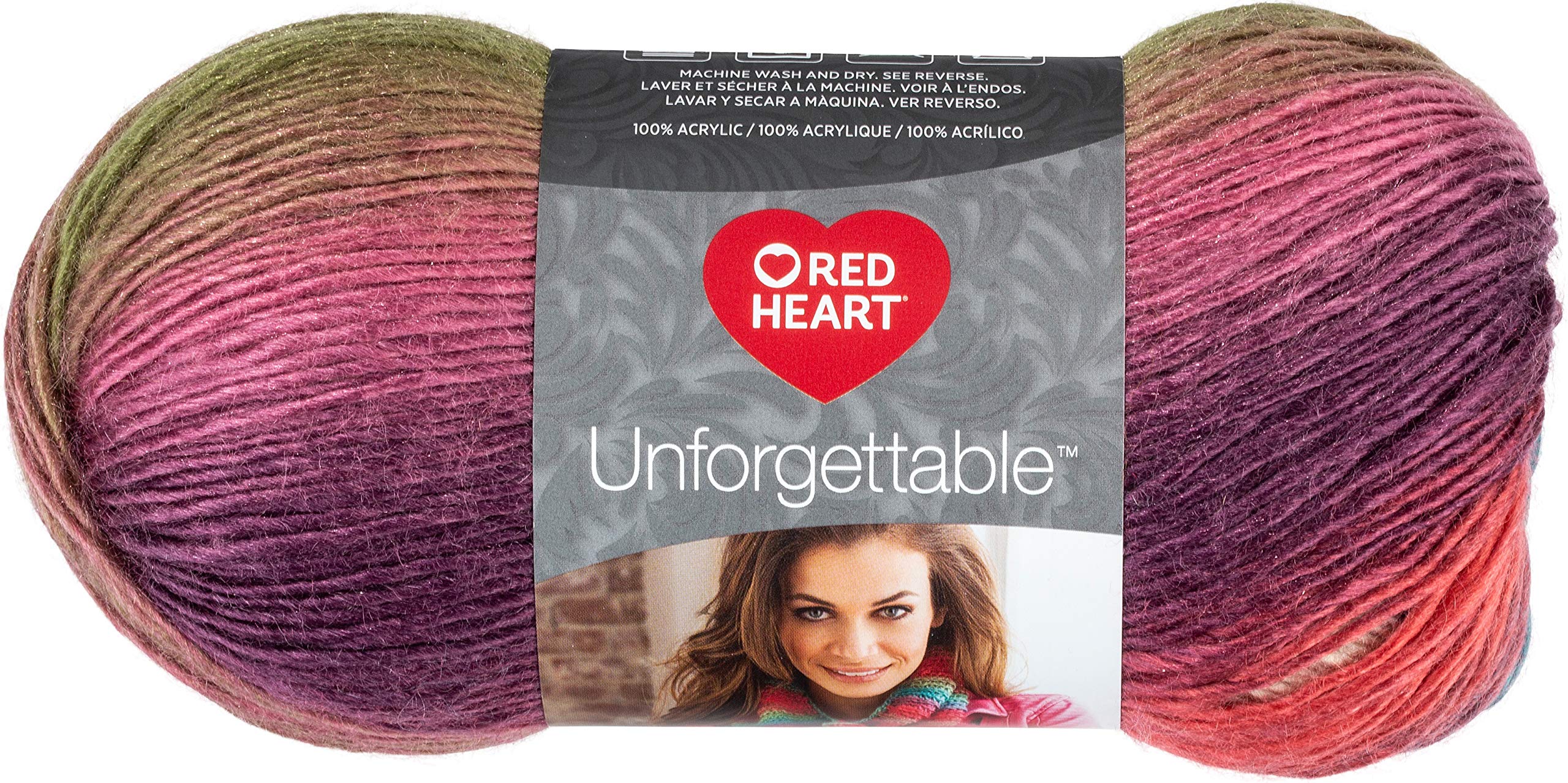 Red Heart Unforgettable Yarn, 1 Pack, Whimsical