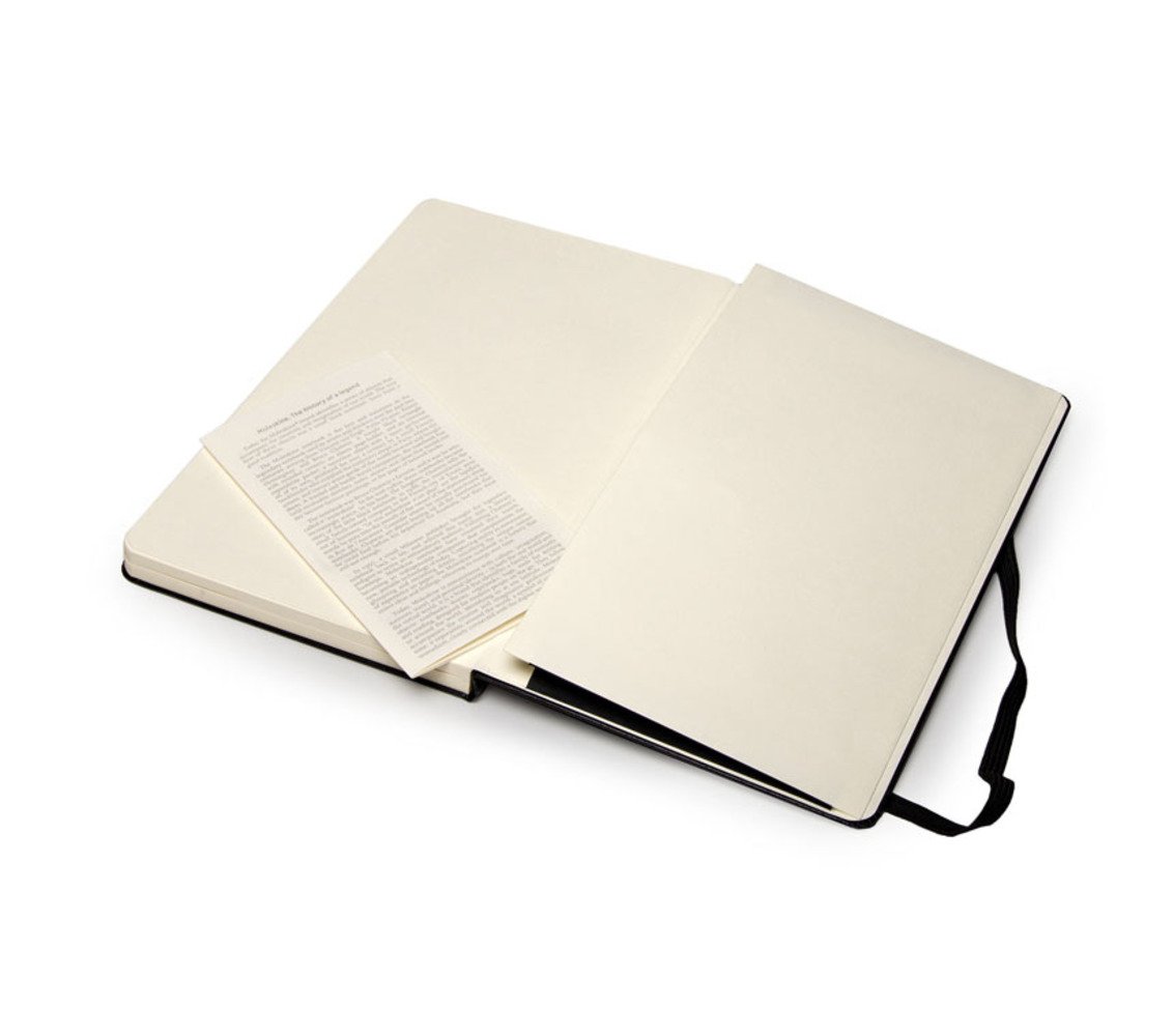 Moleskine Art Storyboard Notebook, Hard Cover, Large (5" x 8.25") Plain/Blank, Black, 108 Pages