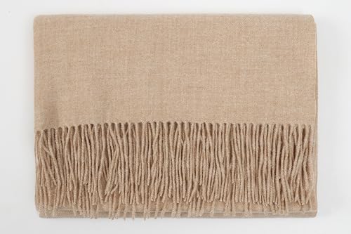 RIIQIICHY Winter Scarf for Women Beige Pashmina Shawls Wraps for Evening Dresses Large Warm Soft Scarves
