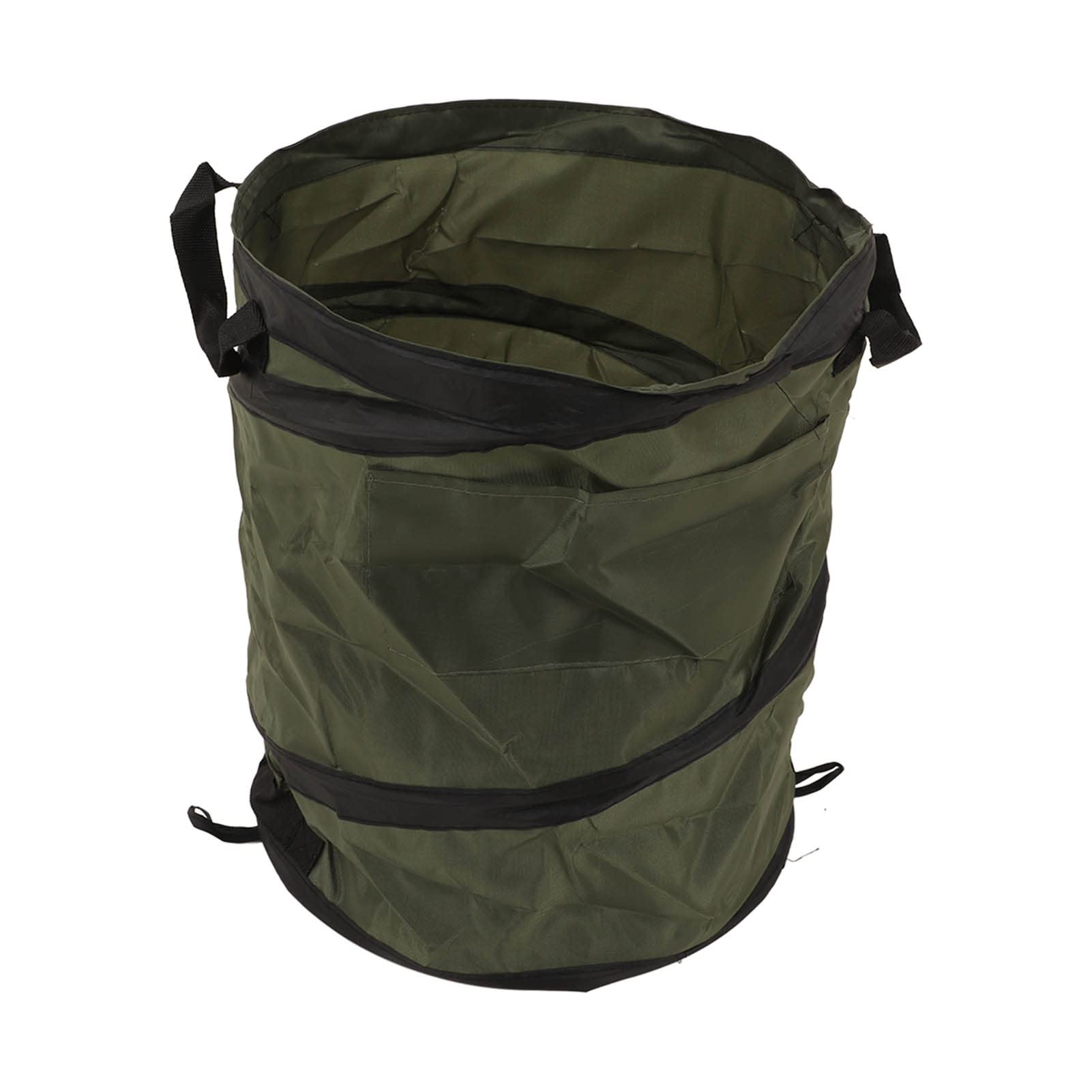 NOVAZEN Collapsible Camping Trash Can, Strong Bearing Capacity Oxford Cloth Garbage Can with Bottom Handle - Ideal for Picnic and Car Use