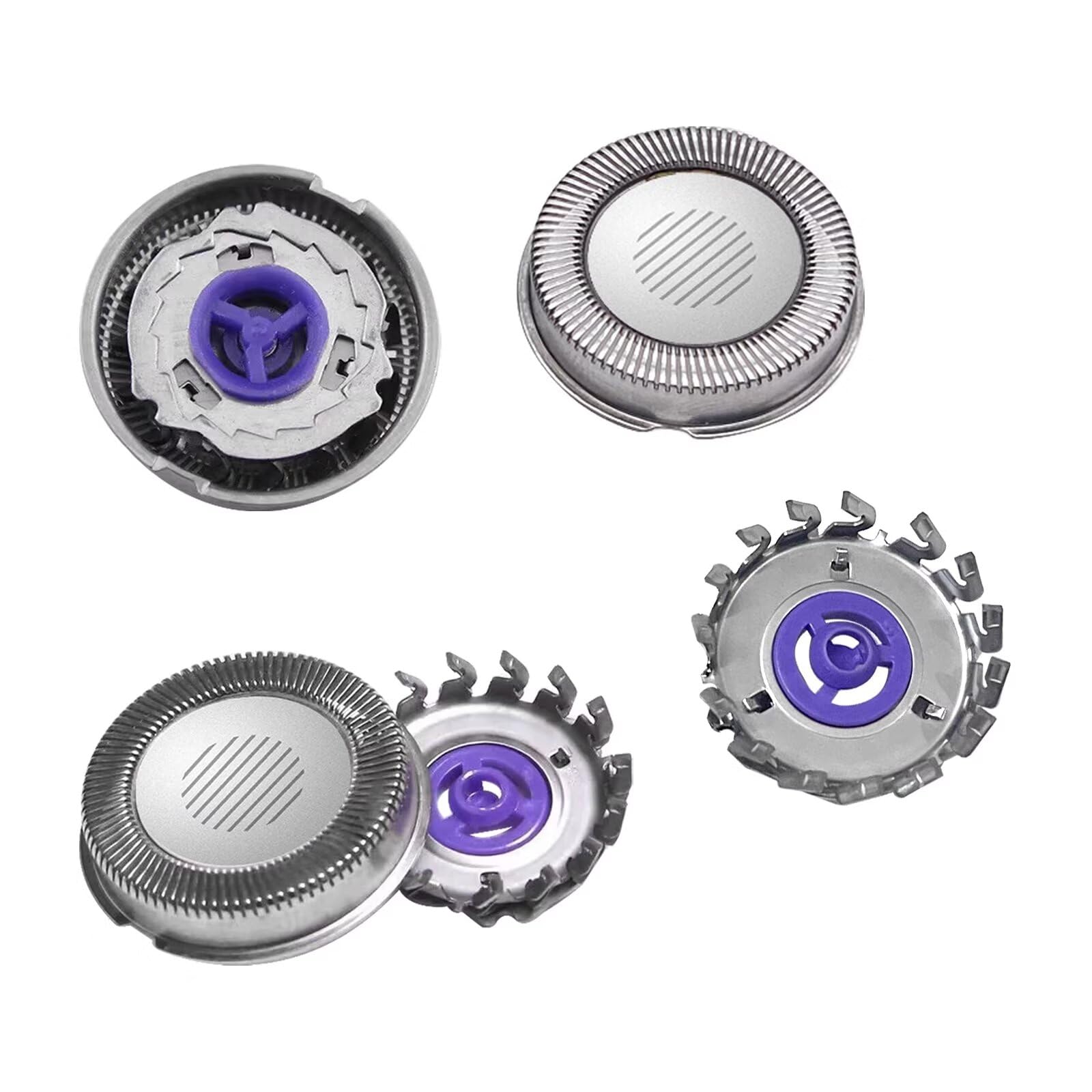 New Premium Replacement Shaving Heads for Philips Norelco HQ56 HQ55 HQ442 HQ300 HQ916 HQ6 HQ3 - Electric Micro Action & Reflex Plus Blades