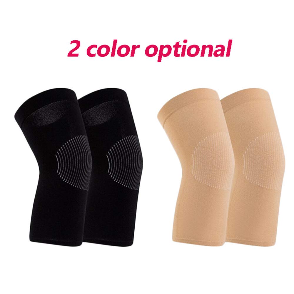 Useful Professional Knee Brace Knitted Pressure Knee Support Support Injury Pressure Protection Gel Pads for Knee Support